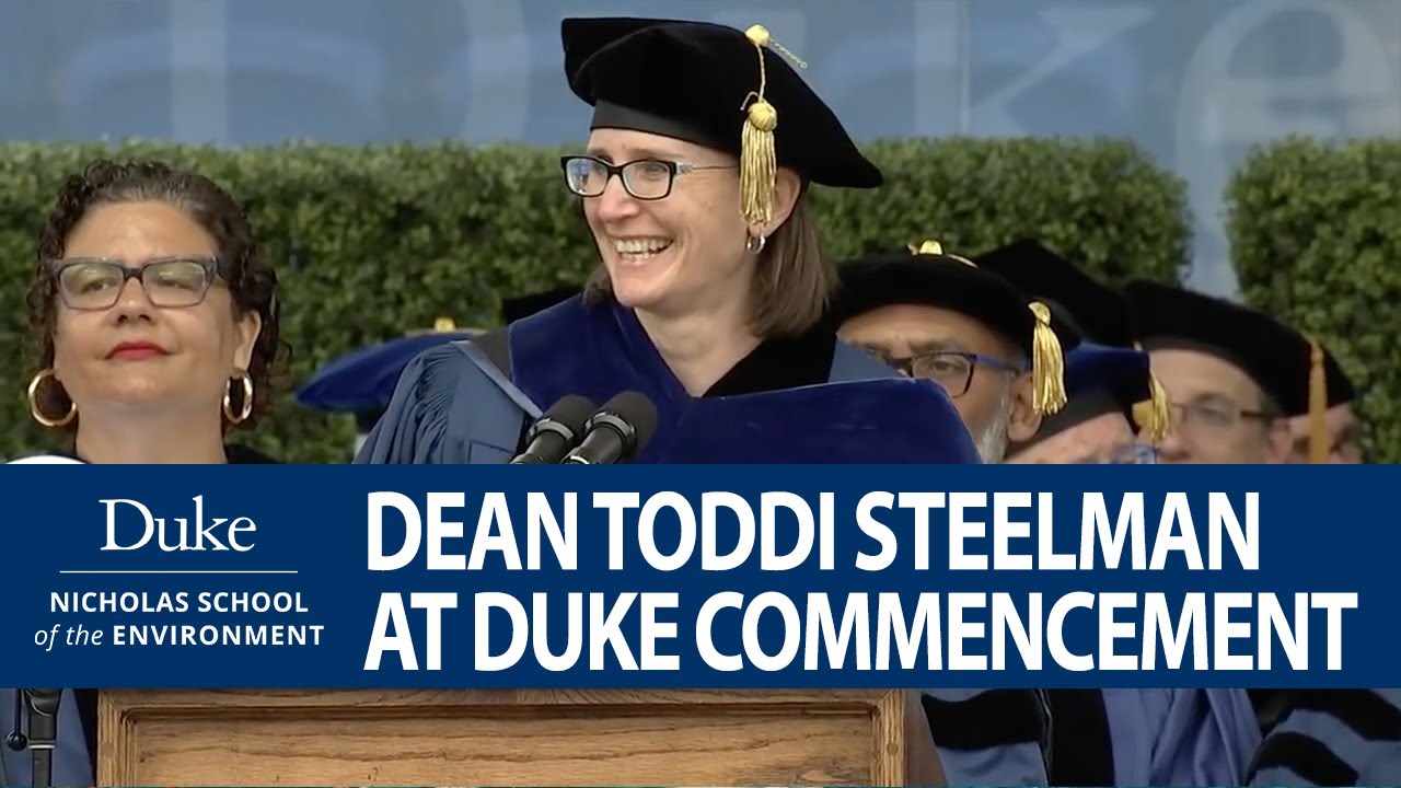 Nicholas School of the Environment at Duke Commencement 2019 - YouTube