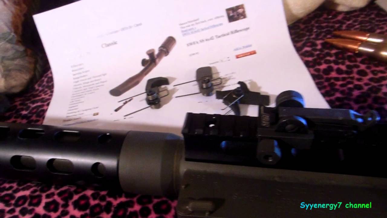 50 BMG Hammer & Spring for AR15 lower - YouTube