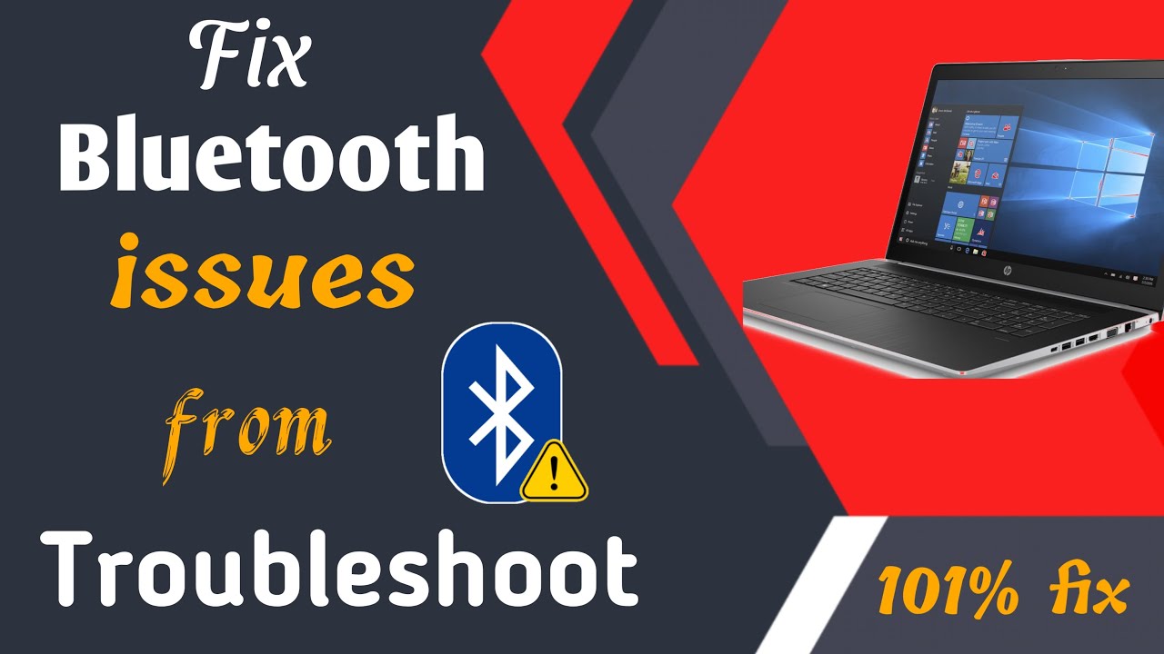 Troubleshoot - Fix Bluetooth Error || fix Bluetooth issues from ...