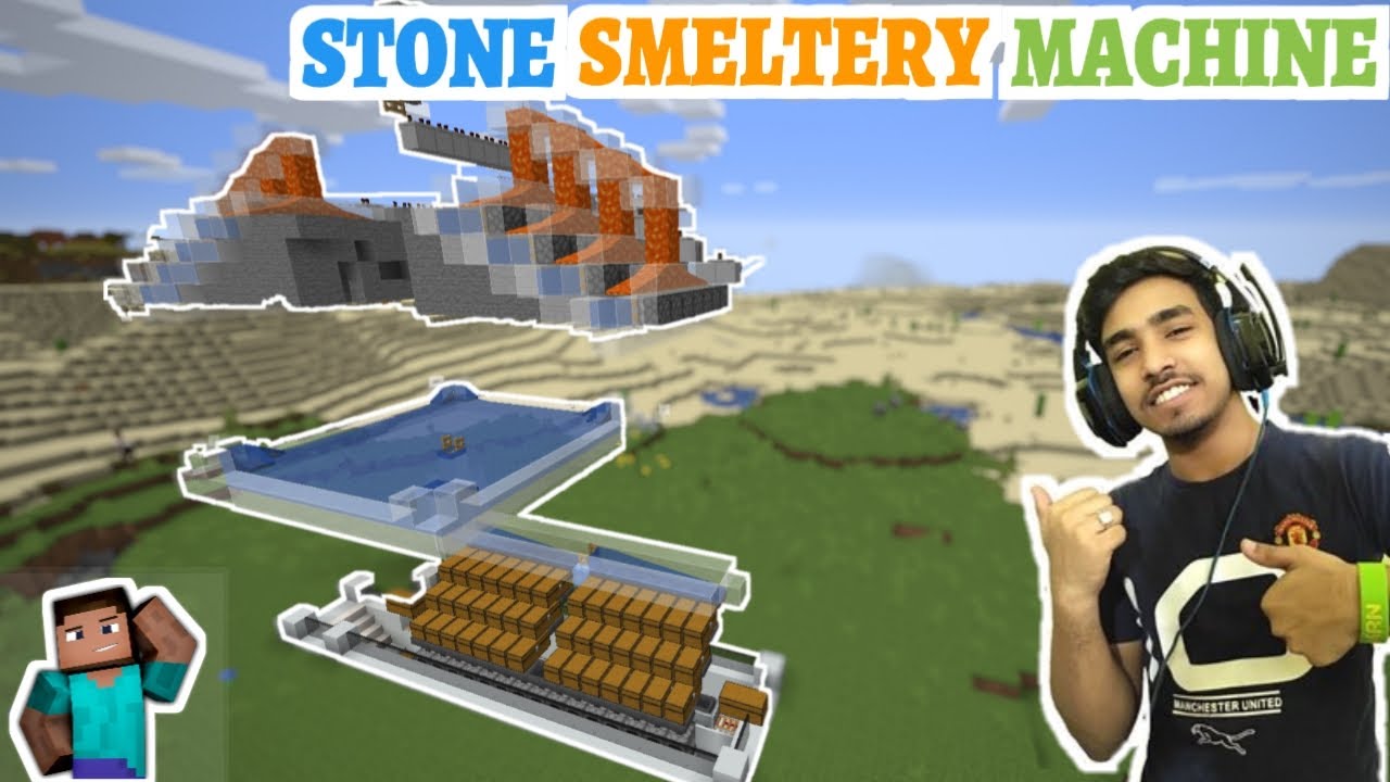 GIANT AUTOMATIC SUPER SMELTER FOR GIANT COBBAL STONE FARM | BIG STONE ...