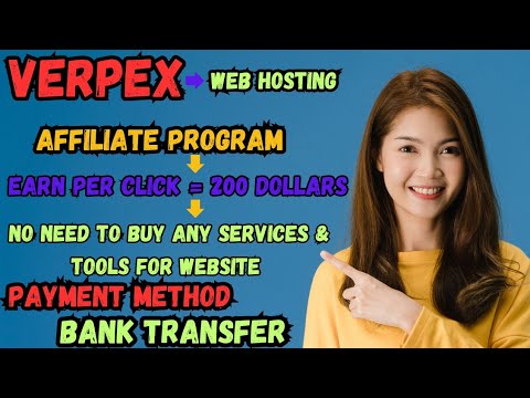 Verpex | Affiliate Program | Web Hosting | Make money online | Online ...