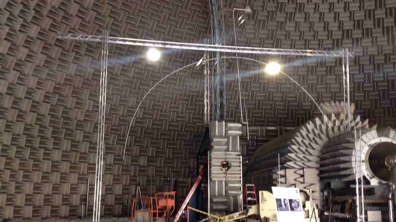 The Dome of NASA's Aero-Acoustic Propulsion Laboratory - YouTube