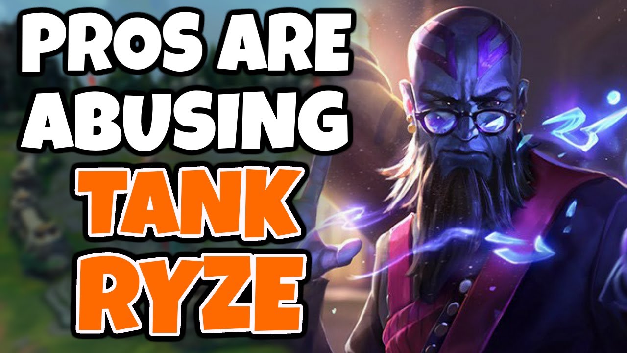Pros are abusing TANK RYZE MID. I decided to try it out myself ...