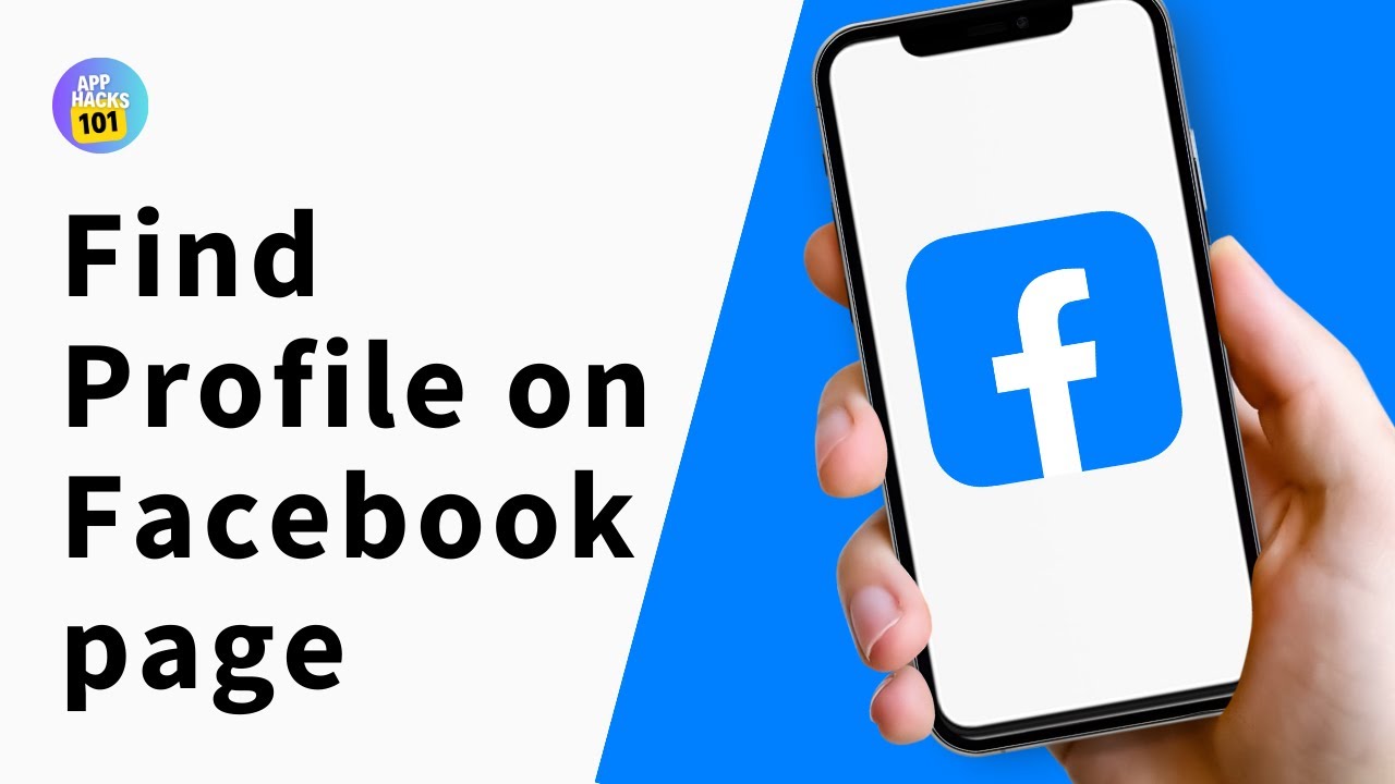 How To Find Profile on Facebook page - YouTube