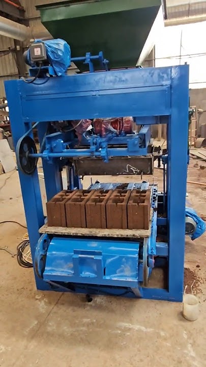 manual hollow block making machine Qt4-24 Nigeria - YouTube