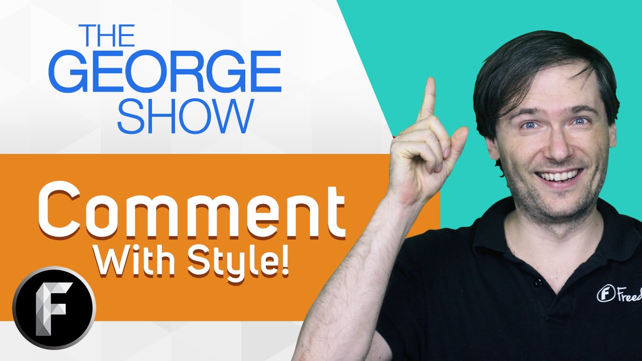 How to comment with style! - YouTube