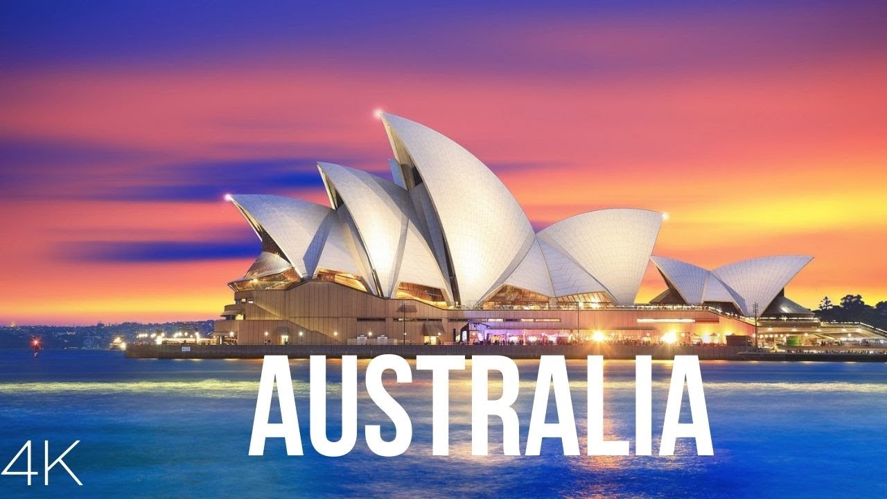 FLYING OVER AUSTRALIA (4K UHD) Amazing Beautiful Nature Scenery with ...