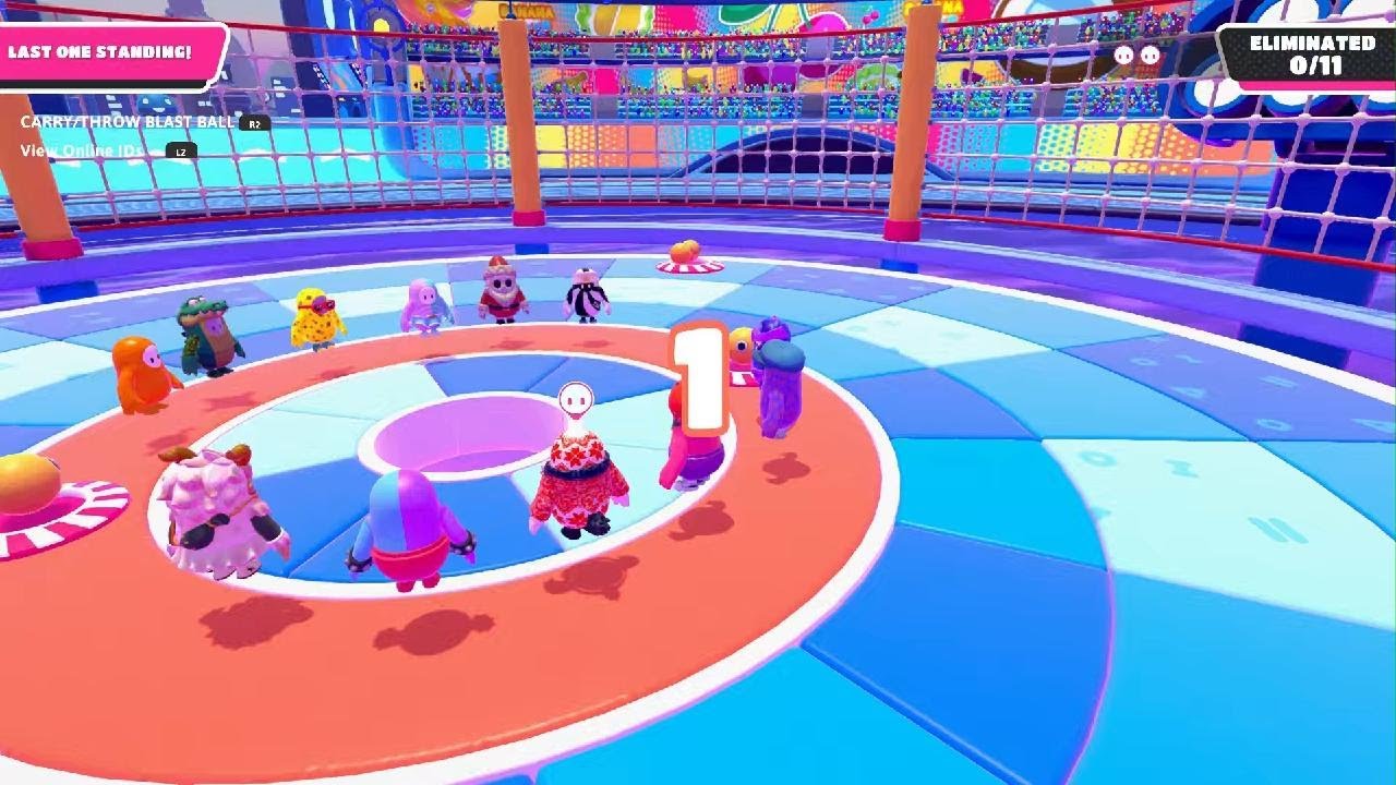 Fall Guys Blast Ball Bangers Win Crown #3900 - YouTube