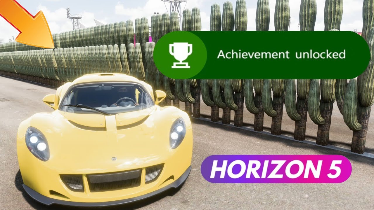 GUIDE SUCCES SUS AUX CACTUS FORZA HORIZON 5 ACHIEVEMENT CACTUS MAKES ...