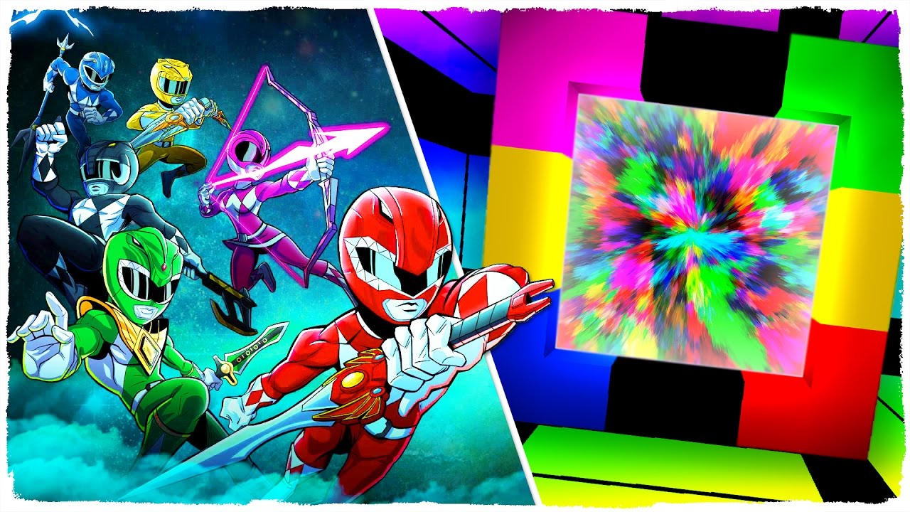👉 COMO HACER UN PORTAL A LA DIMENSIÓN DE LOS POWER RANGERS - MINECRAFT ...