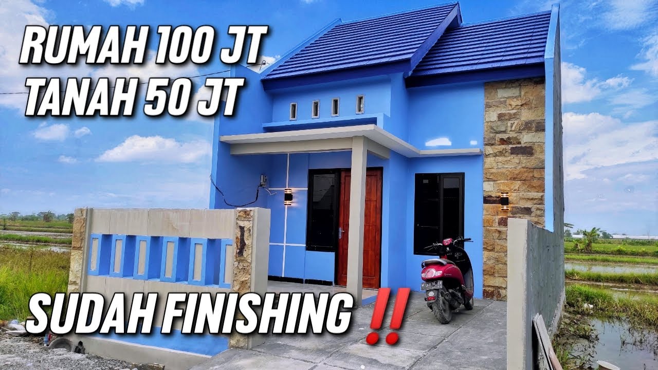 BANGUNAN TERIMA JADI 100 JT ‼️ TANAH NYA 50 JUTA ‼️ SUDAH FINISHING ...