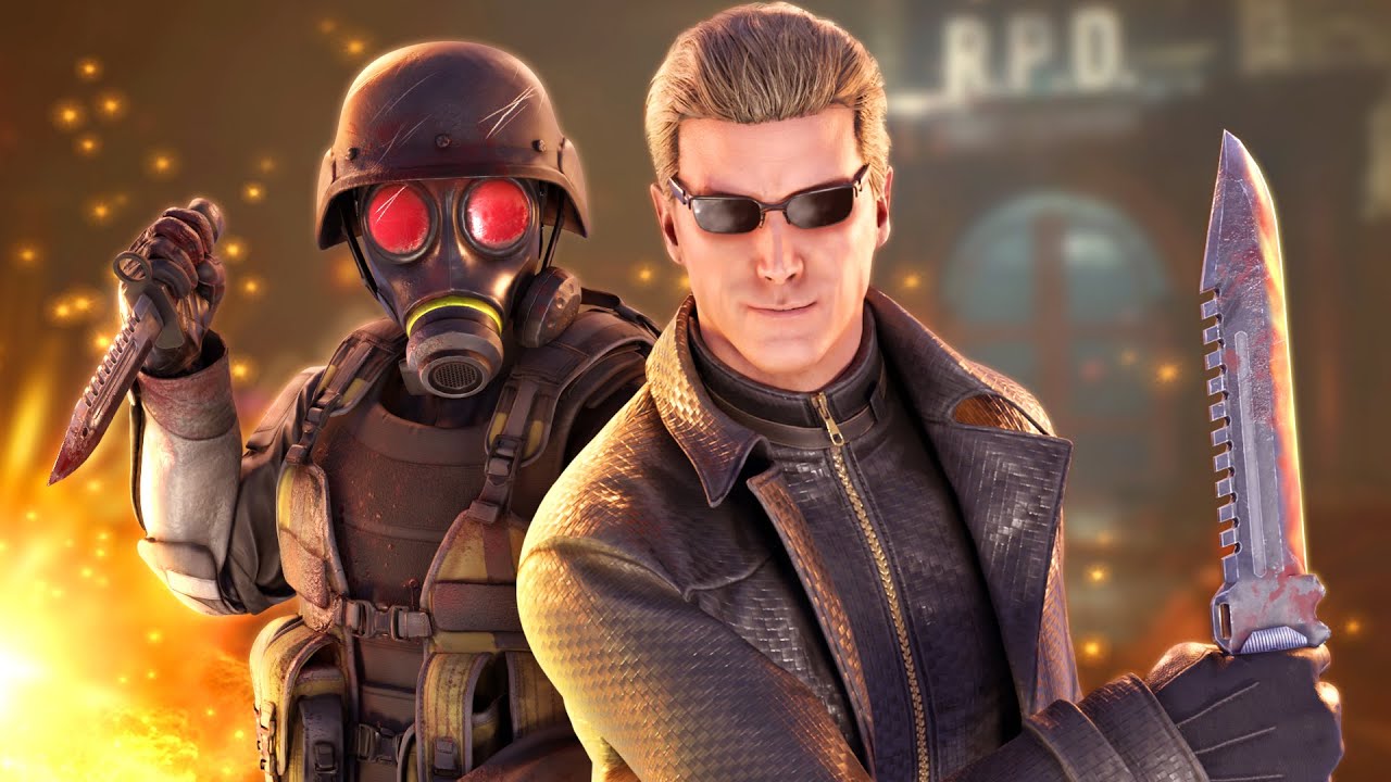 First look at the RE 2v8 mode in DBD!! - YouTube