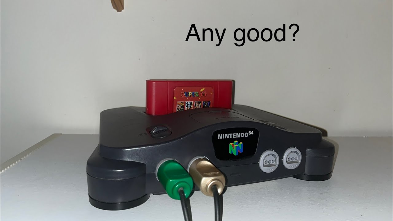 Review of the Super 64 - Multicart for N64 - YouTube