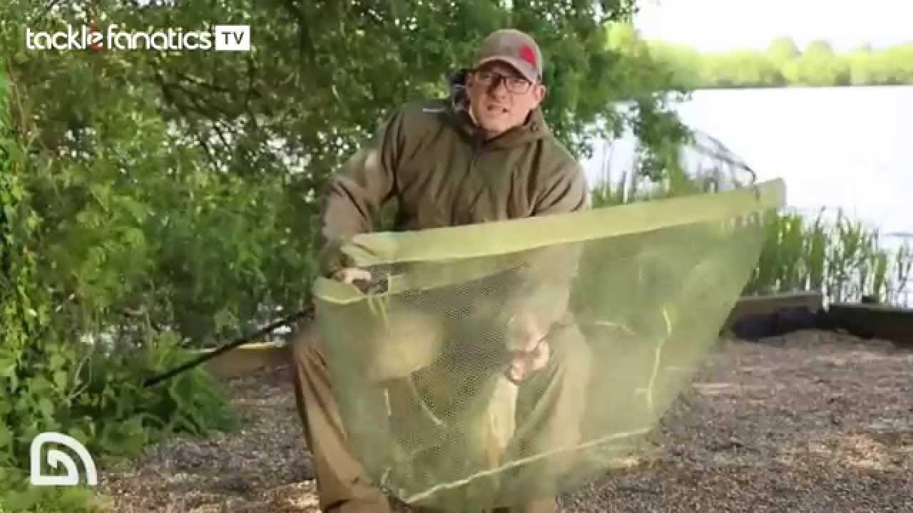 Tackle Fanatics TV - Trakker Shallow Landing Net Mesh - YouTube