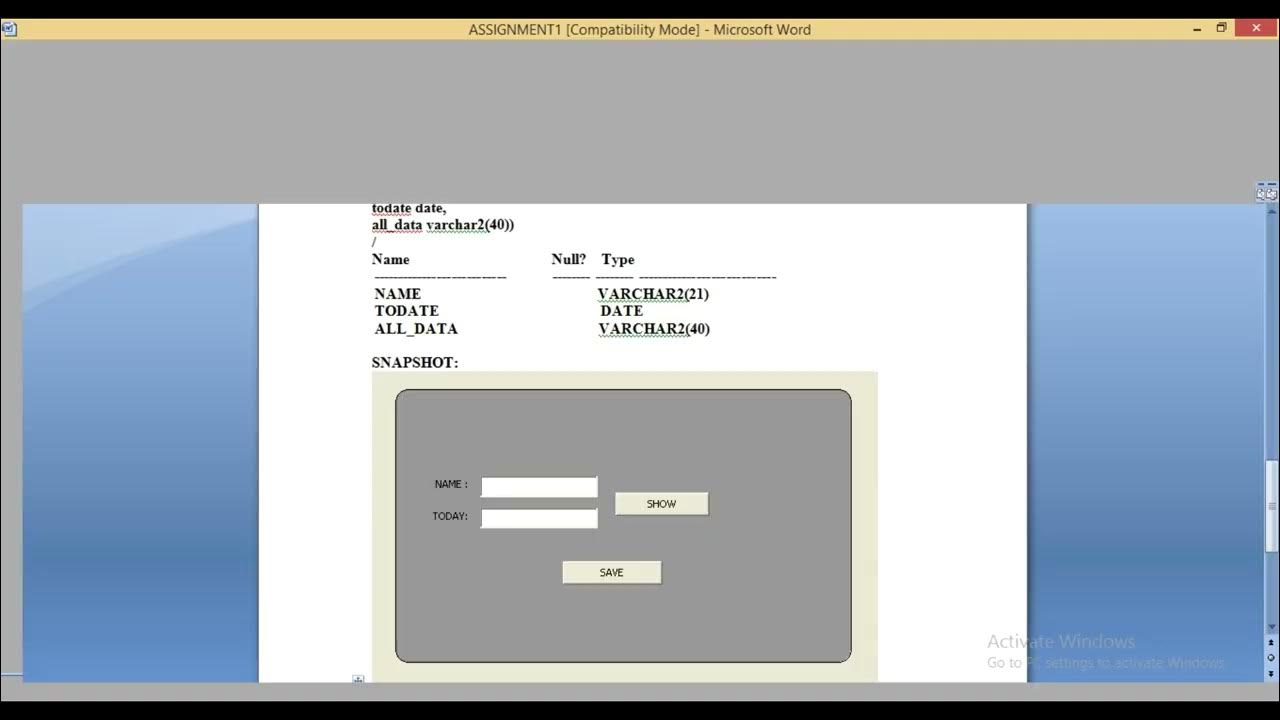 Create a Button in Oracle Forms 6i|Oracle Forms & Reports 6i Based Project|Technical Aashique ...