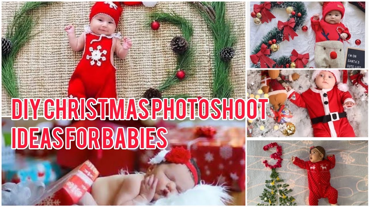 DIY CHRISTMAS PHOTOSHOOT IDEAS FOR BABIES Photoshoot Ideas At Home diy-christmas-photoshoot-ideas-for-babies-photoshoot-ideas-at-home