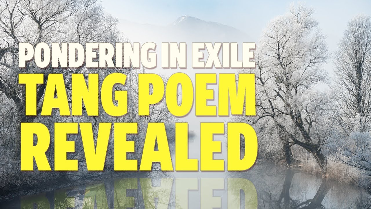 Chinese Poem: "Snow River" 江雪 Jiang Xue | Tang Dynasty Poet Liu ...