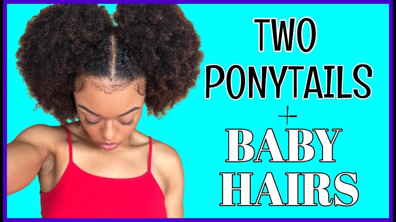 TWO PUFFS NATURAL HAIR TUTORIAL (2018) - YouTube