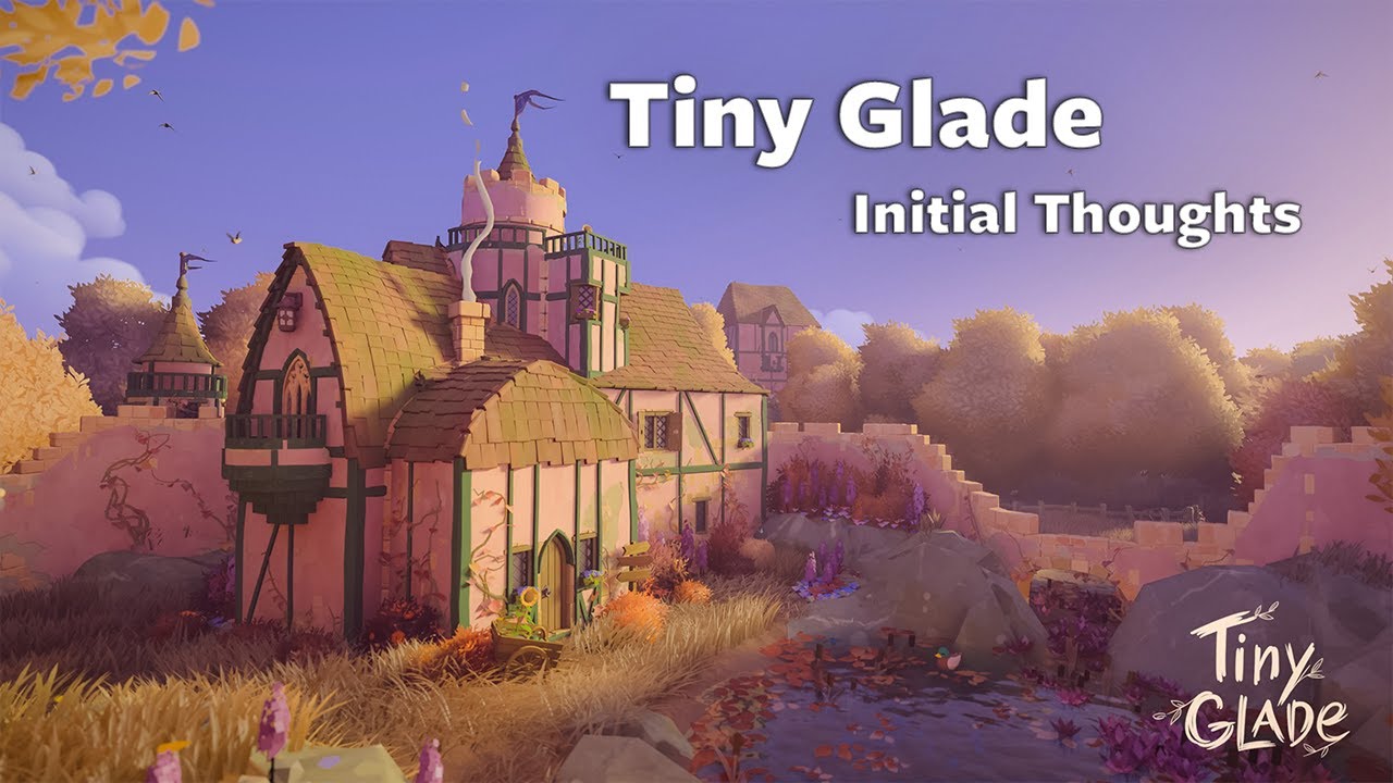 First Time Building in Tiny Glade - YouTube