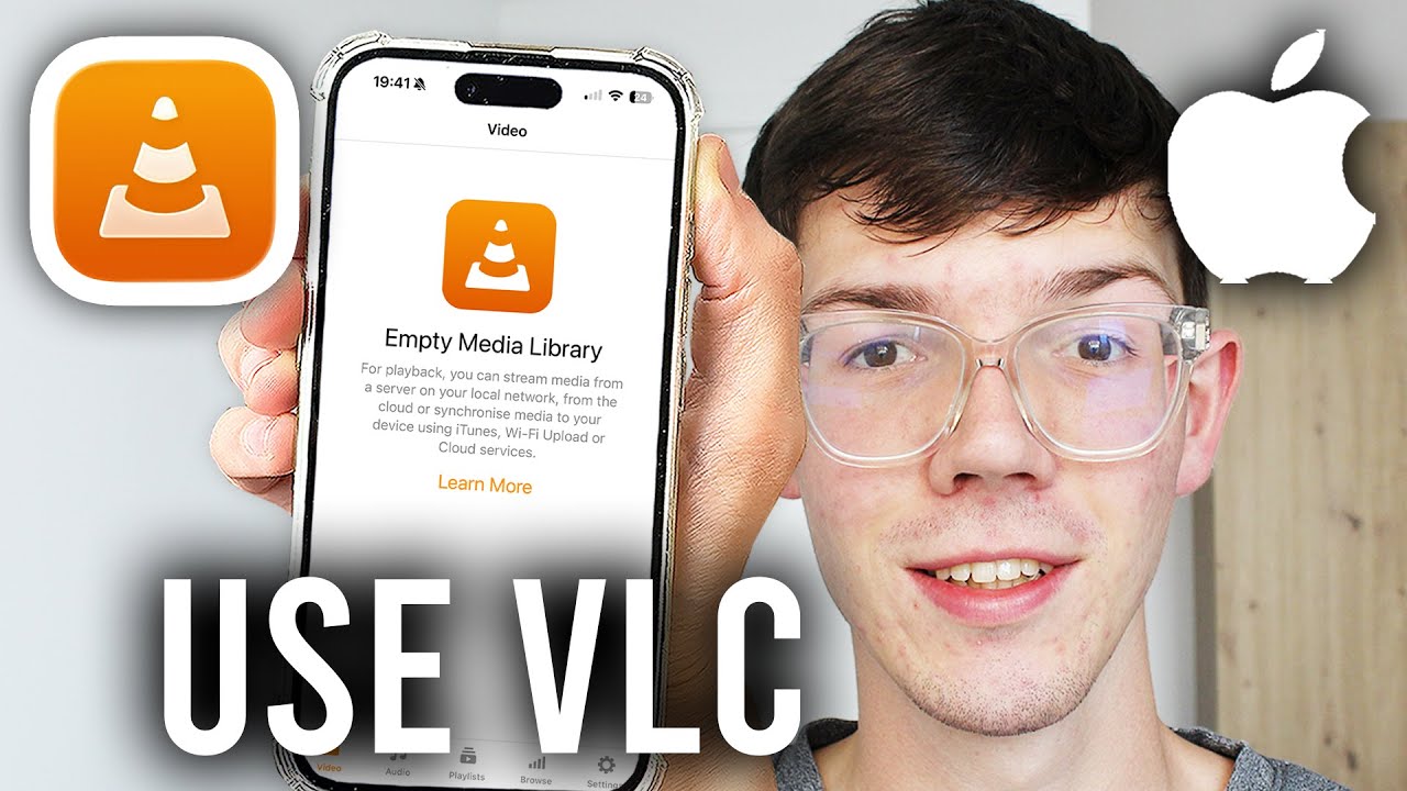 How To Use VLC Media Player On iPhone - Step By Step - YouTube