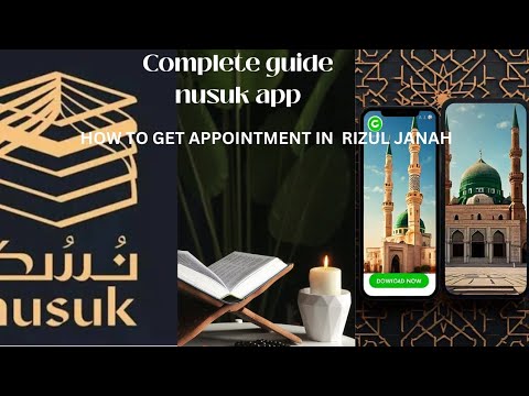 Nusuk Registration | Complete guide |Appointment Nusuk app for riaz ul ...