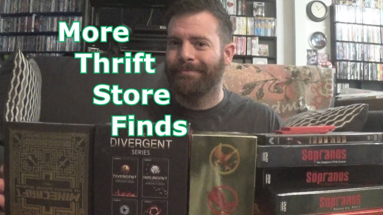 Thrift Store Finds: DVDs and YA books box sets - YouTube