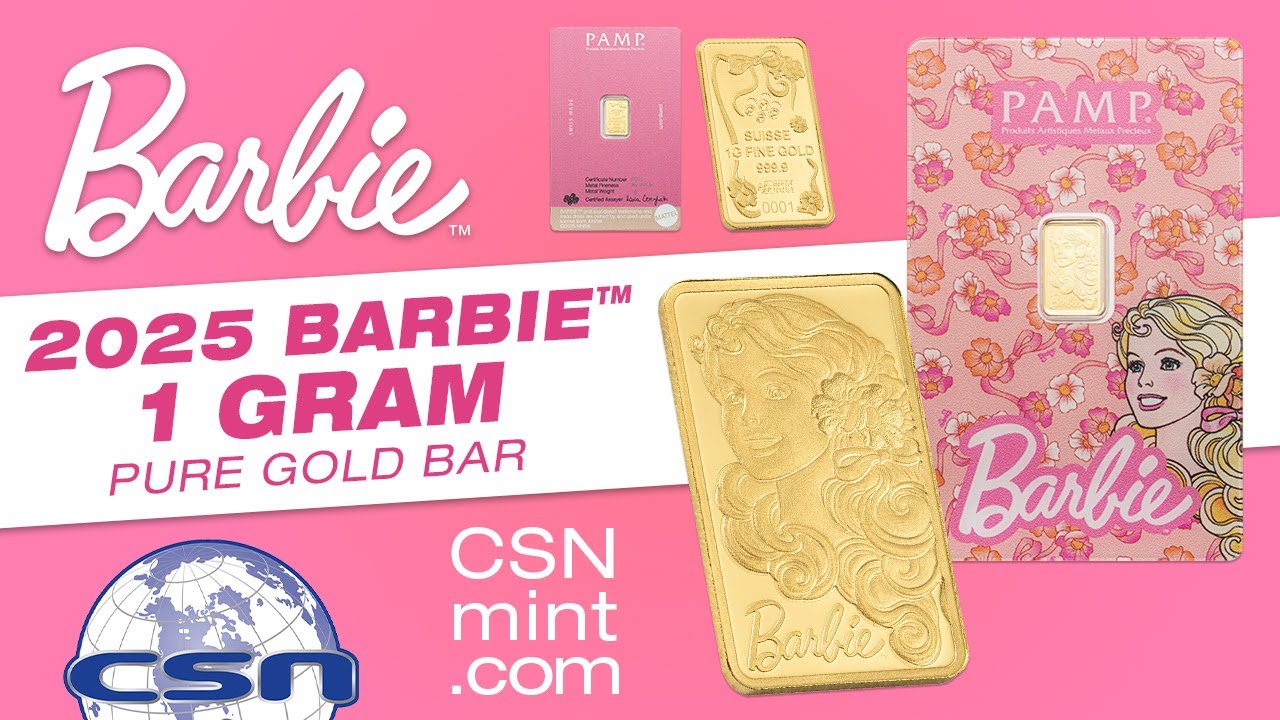 PURE GOLD BARBIE!!! - YouTube