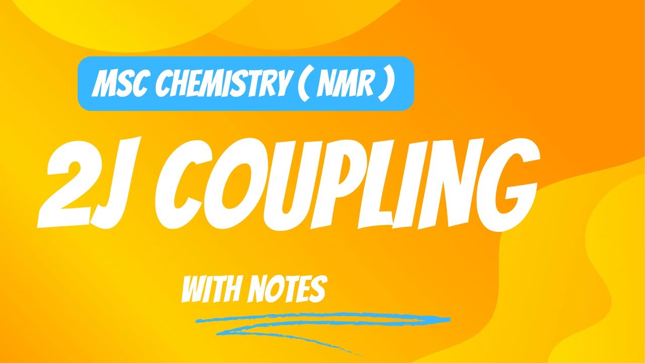 Geminal coupling| 2J coupling| NMR | Msc chemistry| - YouTube