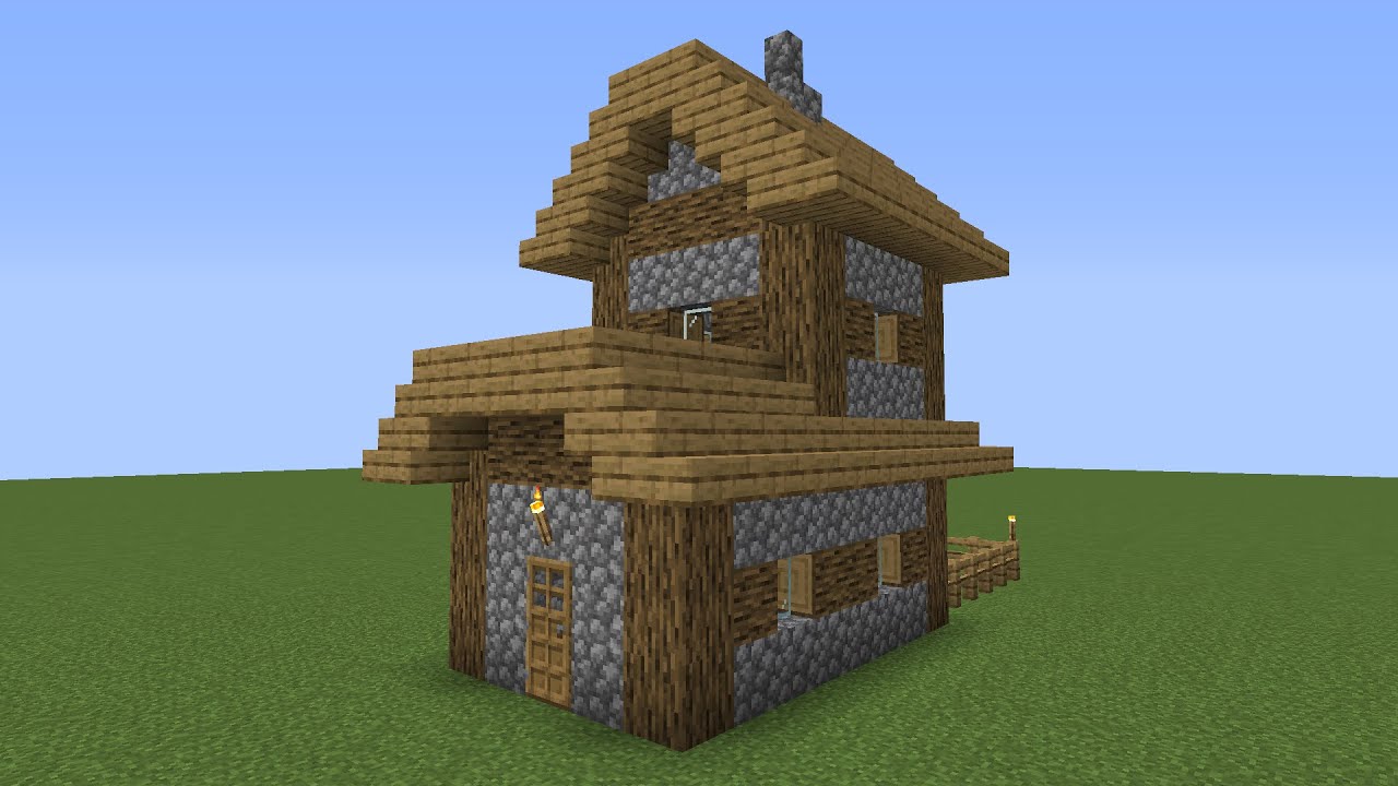 How To Build a Minecraft Village Butcher Shop 2 - YouTube