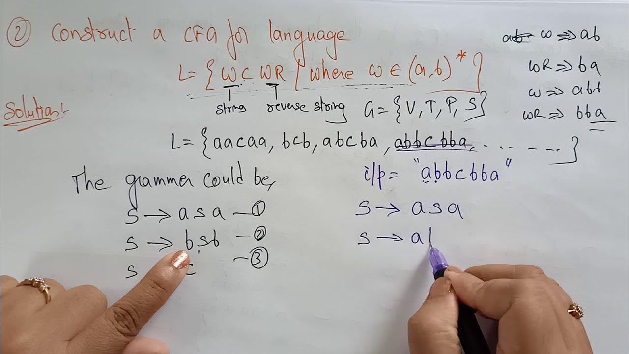 Context Free Grammar In Automata Example 2 TOC Lec 50 Bhanu context-free-grammar-in-automata-example-2-toc-lec-50-bhanu