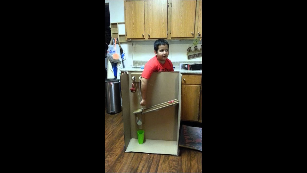 4th grade simple machine project - YouTube