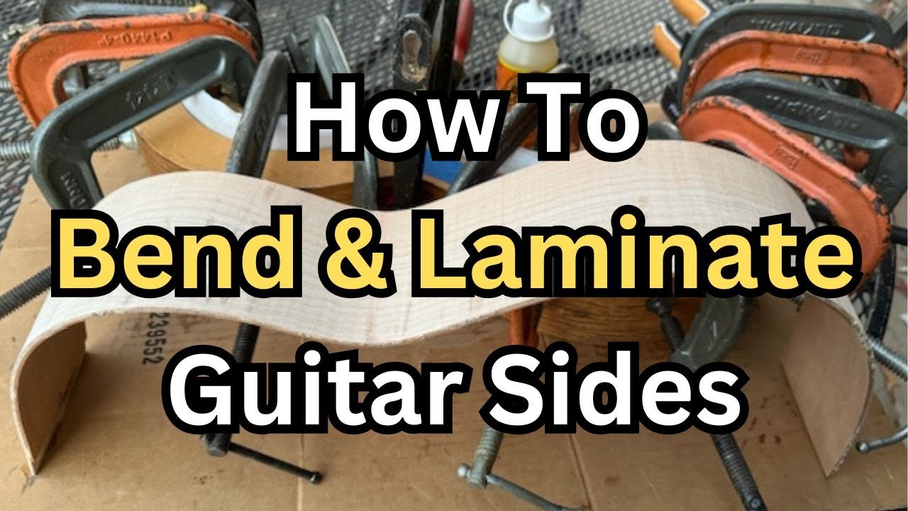 How To Bend And Laminate Guitar Sides| David Schramm Pro Luthier - YouTube
