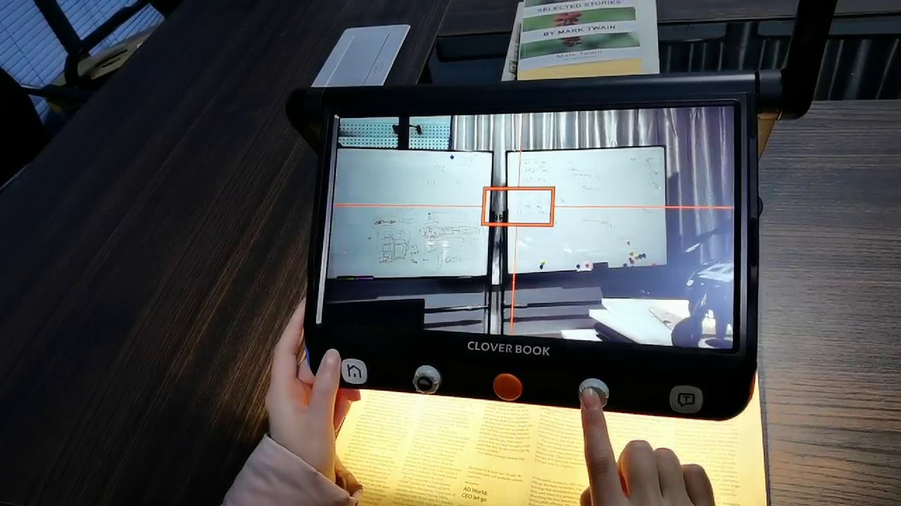 SightCare Clover Book Distance Camera and Split Screen - YouTube