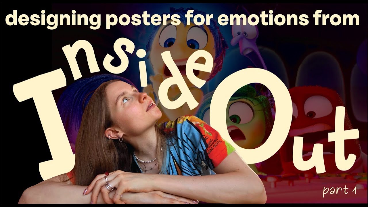 designing posters inspired by the emotions from Inside Out | anxiety ...