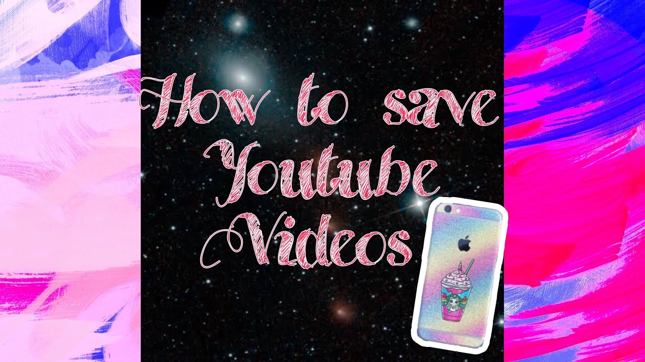 How to save youtube videos on photos in ipad or iphone - YouTube