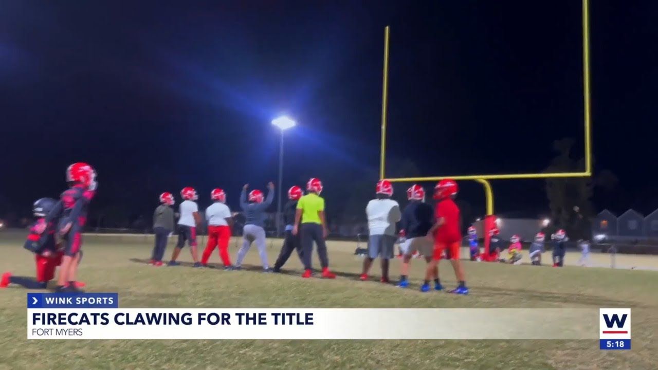 Fort Myers Firecats 11U team headed to Pop Warner Super Bowl - YouTube