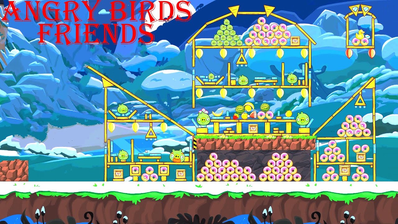 Angry Birds Friends Walkthrough Gameplay Ultra Hd (4K 60FPS) - YouTube