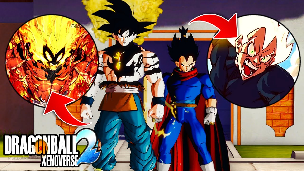 Le TRASFORMAZIONI primordiali di GOKU e VEGETA dal FILM LEGEND a Dragon ...