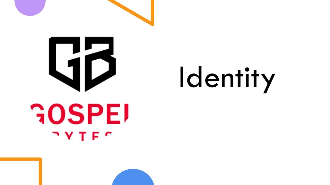 Identity |Ashok Malcolm | #identityinchrist #childofGod - YouTube