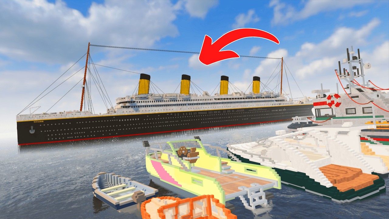 Titanic VS Ships and Boats Destruction! Teardown Gameplay - YouTube
