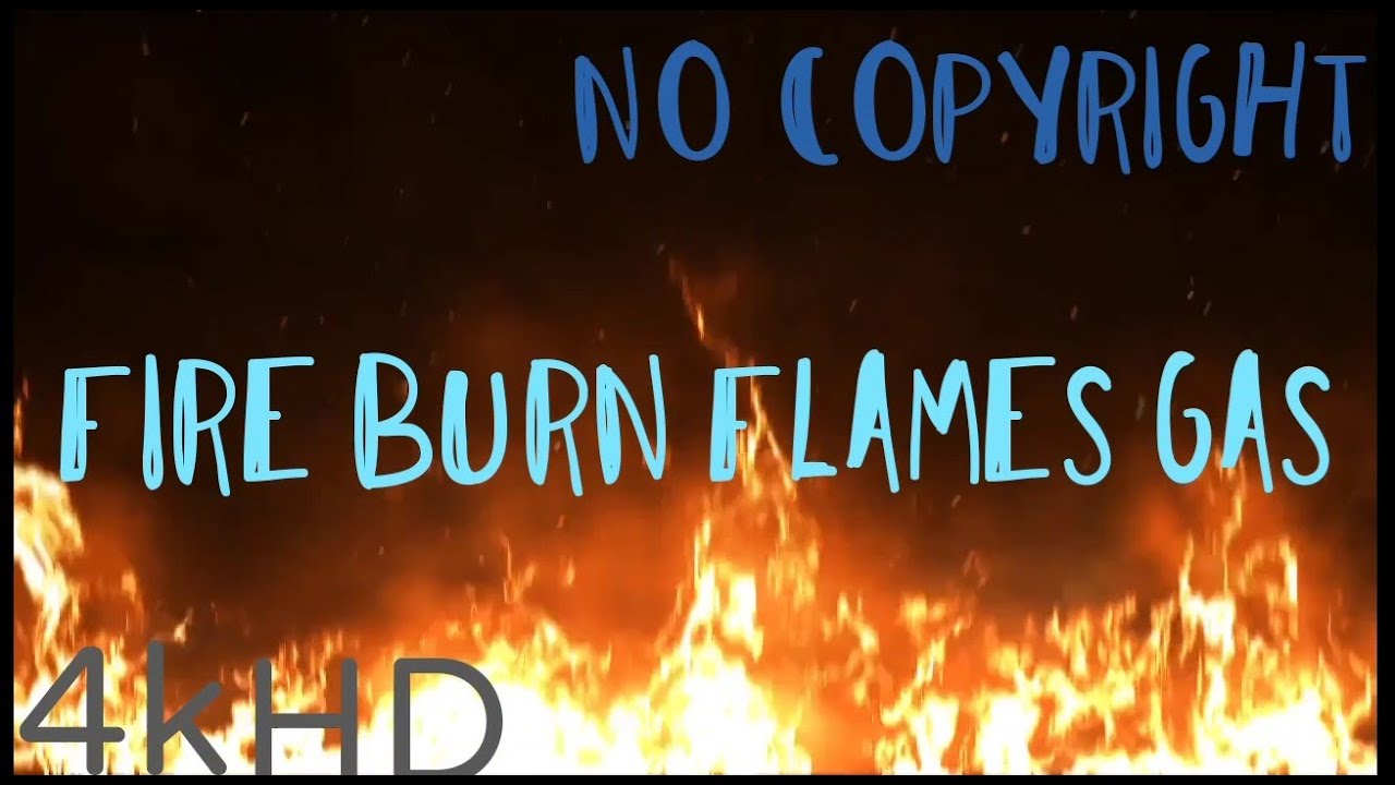 Fire burn flames -Royalty free /No copyright - YouTube