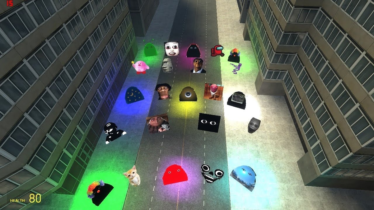 Nico's Nextbots Gmod Angry MUNCI Family, El Gato, Flee, Gru, Gilbert ...