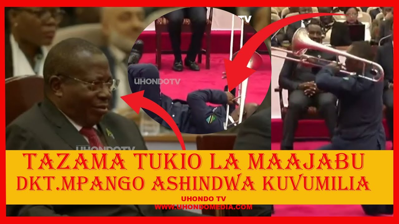 MAAJABU MAKUBWA YALIYOTOKEA MBELE YA DKT.PHILIP MPANGO\VIONGOZI ...