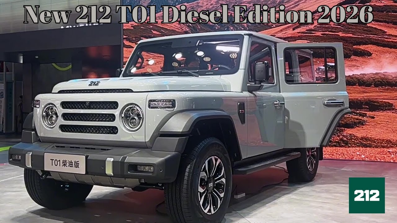 Nostalgia, Retro, Off-Road, and Technology All in One | 212 T01 Diesel Edition 2026 - YouTube
