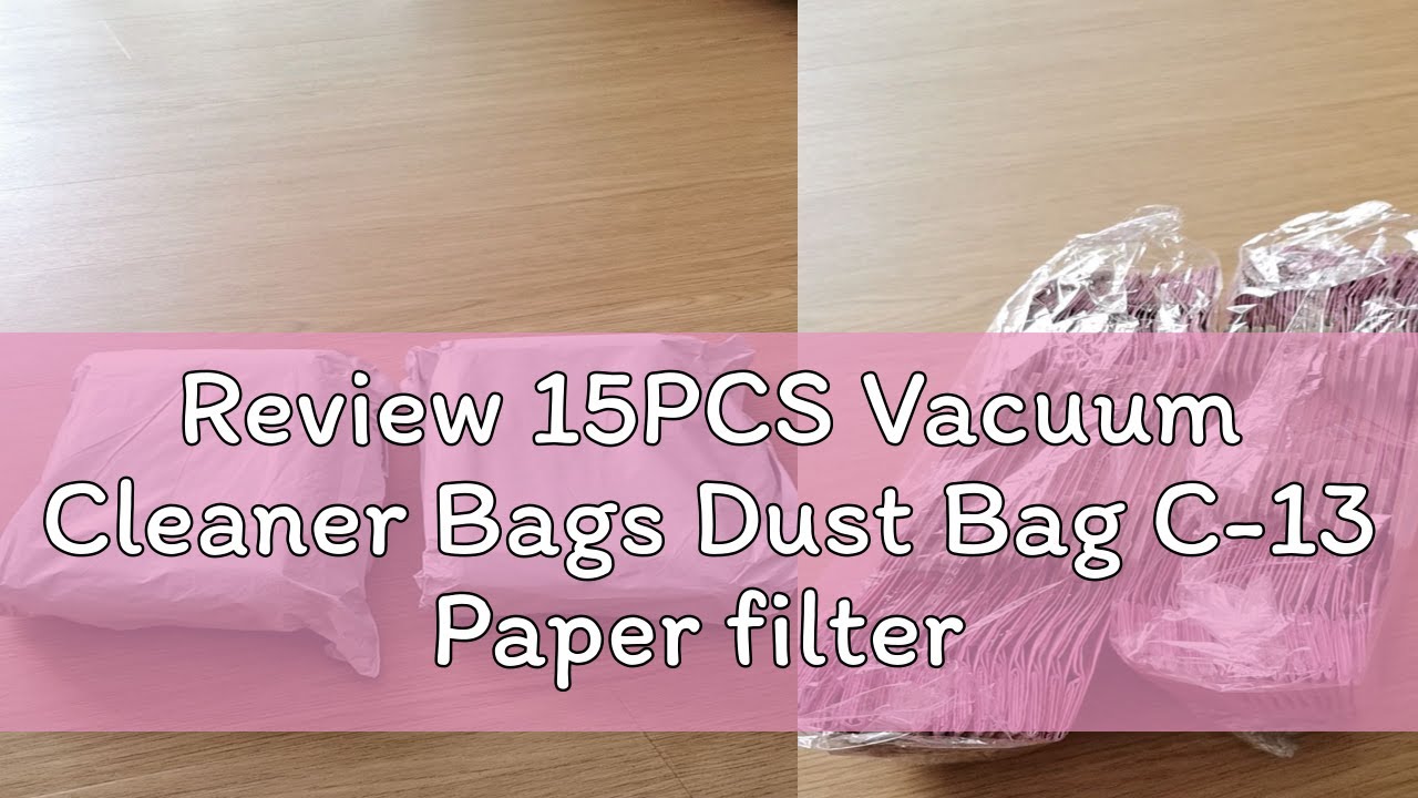 Review 15PCS Vacuum Cleaner Bags Dust Bag C-13 Paper filter Panasonic ...