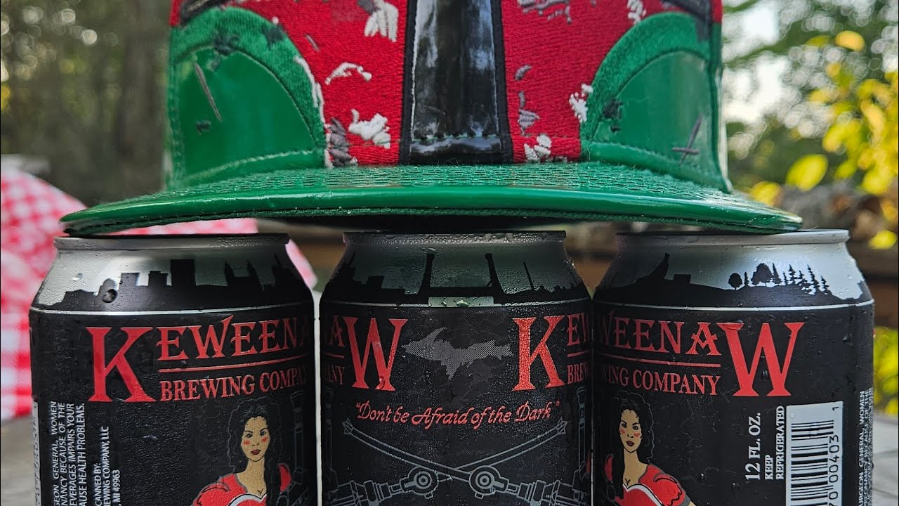 Brew to Review - Keweenaw Brewing - Widowmaker Black Ale Review - YouTube