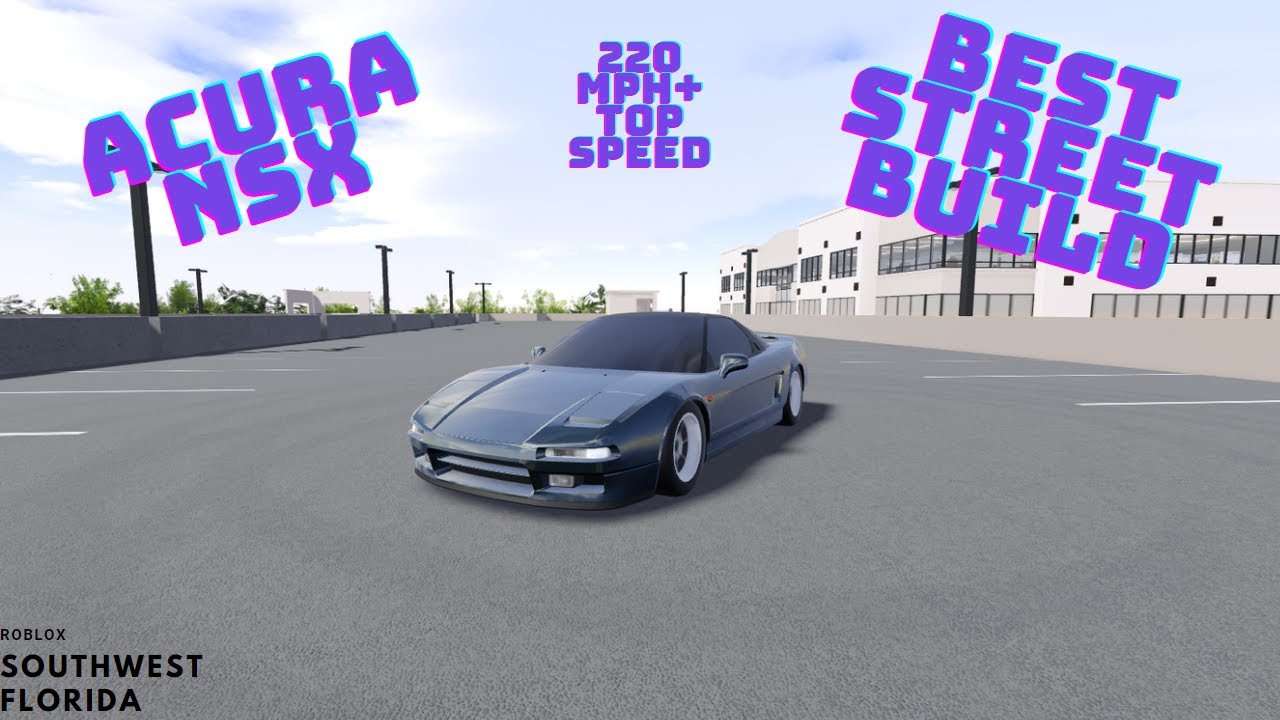 Southwest Florida Acura NSX Street build - YouTube