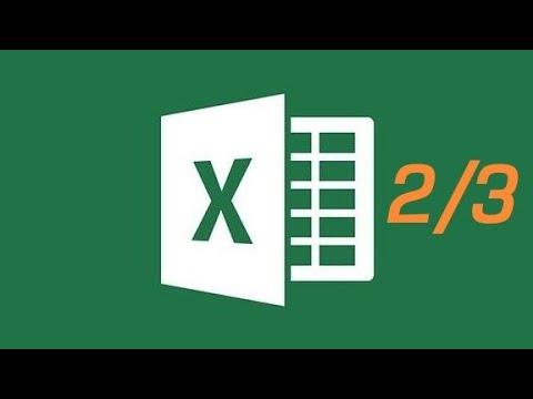 2/3 - Microsoft Excel - Formation Rapide - YouTube