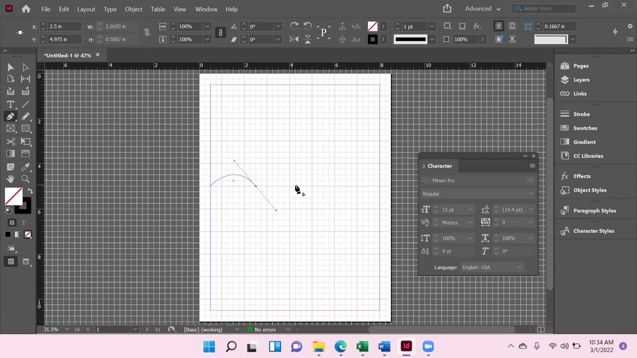 InDesign Creative Curves With The Pen Tool YouTube InDesign Creative Curves With The Pen Tool YouTube