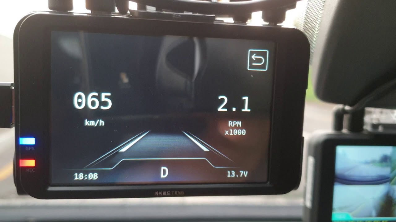 iroad t10 s2 obd adas - YouTube